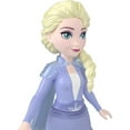 Disney Frozen 2 Elsa Small Doll: Posable, Travel Look, Removable Cape ...