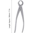 Bonsai Branch Cutter, 7 Inch (180mm) Stainless Steel Concave Knob ...