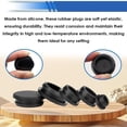 125Pcs Multi Size Rubber Holes Plugs 8 Size T Shaped Stopper Plug For ...