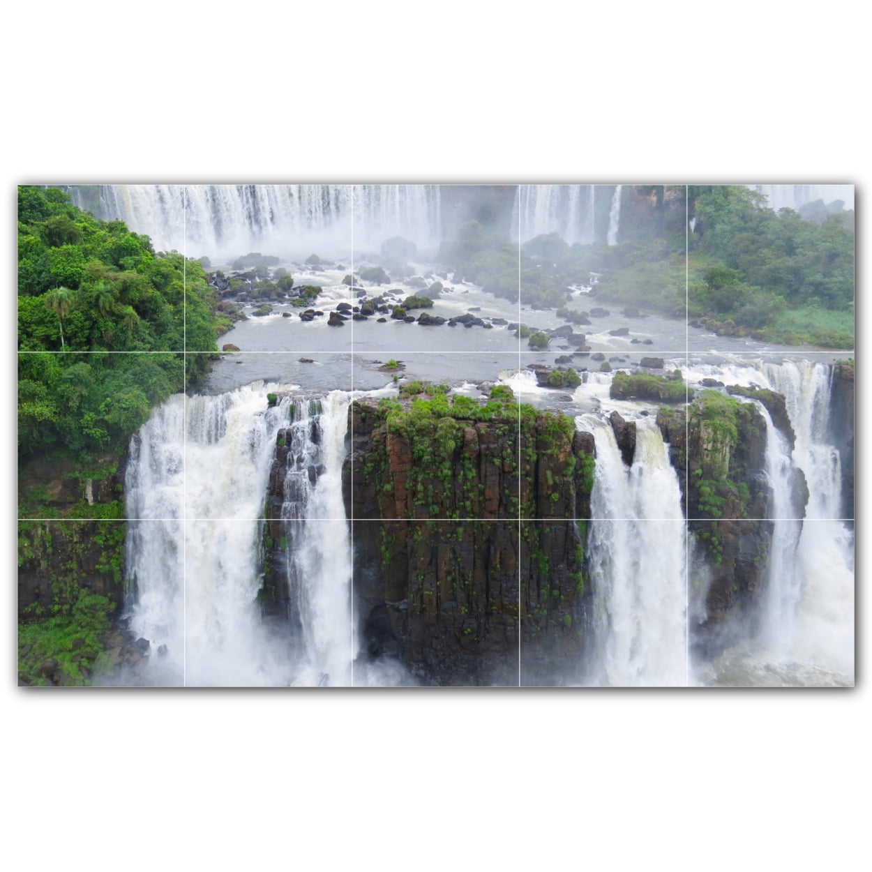 Picture-Tiles.com: Waterfalls Ceramic Tile Wall Mural WAL501114-53XL ...