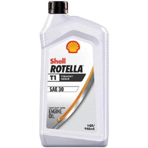 Shell 550049236 1 Quart Bottle Of Rotella T1 SAE 30W Motor Oil ...