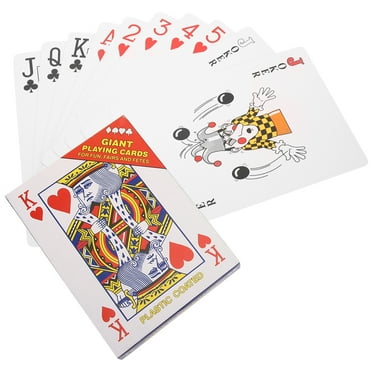 Schylling Jumbo Playing Cards - Walmart.com