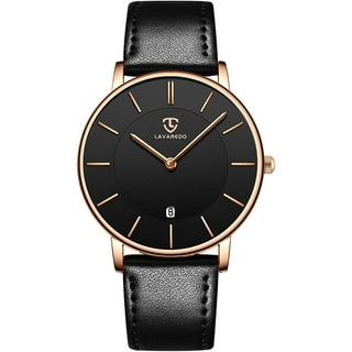 Men Minimalist Watches Fashion Simple Quartz Wrist Watch for Men Analog ...
