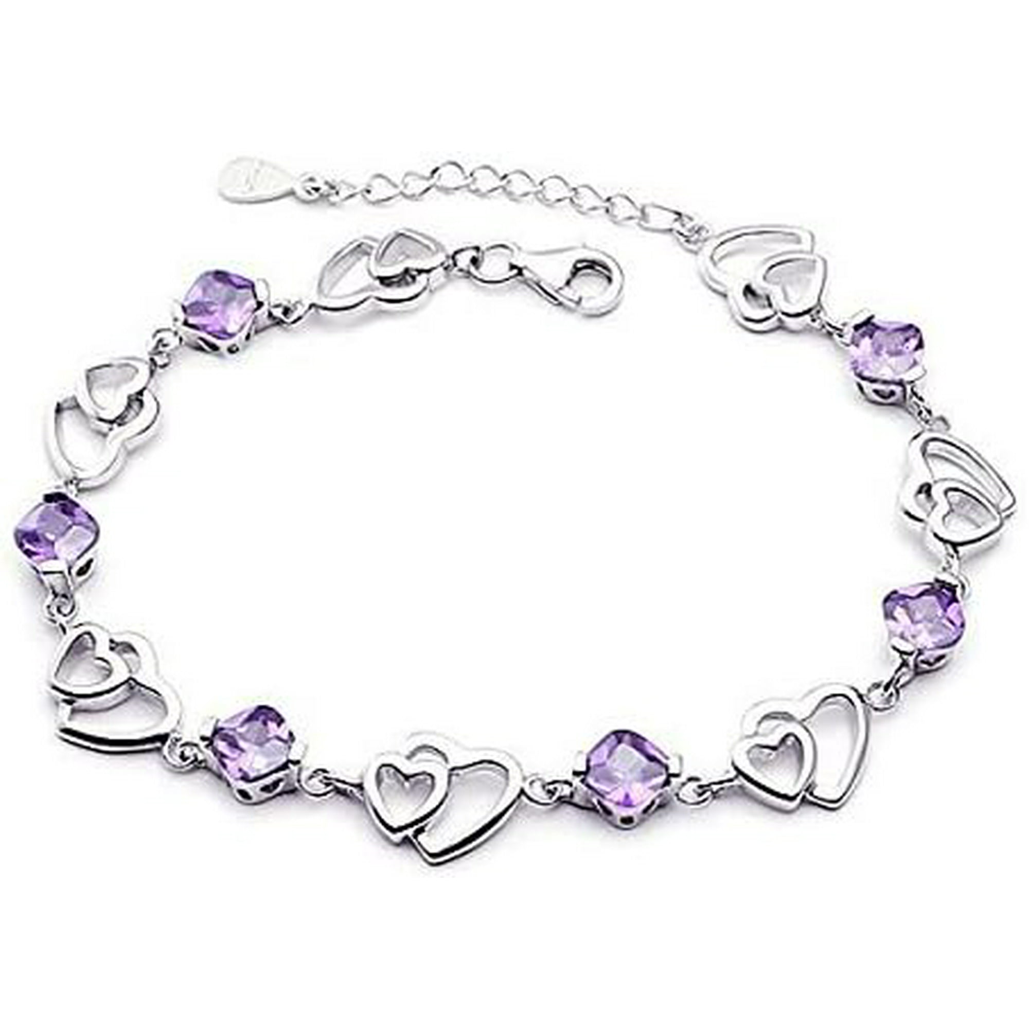 Click here for Xinqihang 925 Sterling Silver Charm Bracelets For... prices
