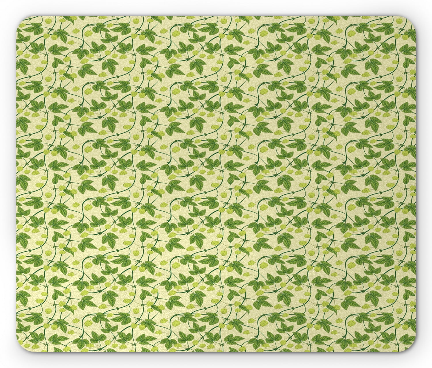 Vine Mouse Pad, Creeper Flourishing Outdoors Image with Intermingled ...
