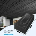 Art3d 12-Pack PVC Drop Ceiling Tiles，24x48in Glue up Ceiling Tile，Cover ...