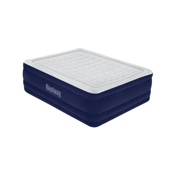Bestway Tritech 24" Air Mattress Antimicrobial Coating with Built-in AC Pump, Queen - Walmart.com
