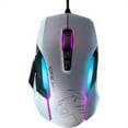 ROCCAT Kone AIMO Mouse Optical 8 Buttons Wired USB - White - Walmart.com
