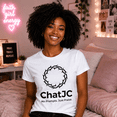Christian AI Humor Shirt for Men Women – ChatJC Crown of Thorns Graphic ...