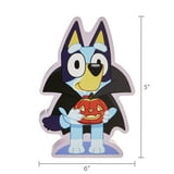 Bluey Halloween Vampire Costume Wooden Collectible Tabletop Décor, 6.5 ...