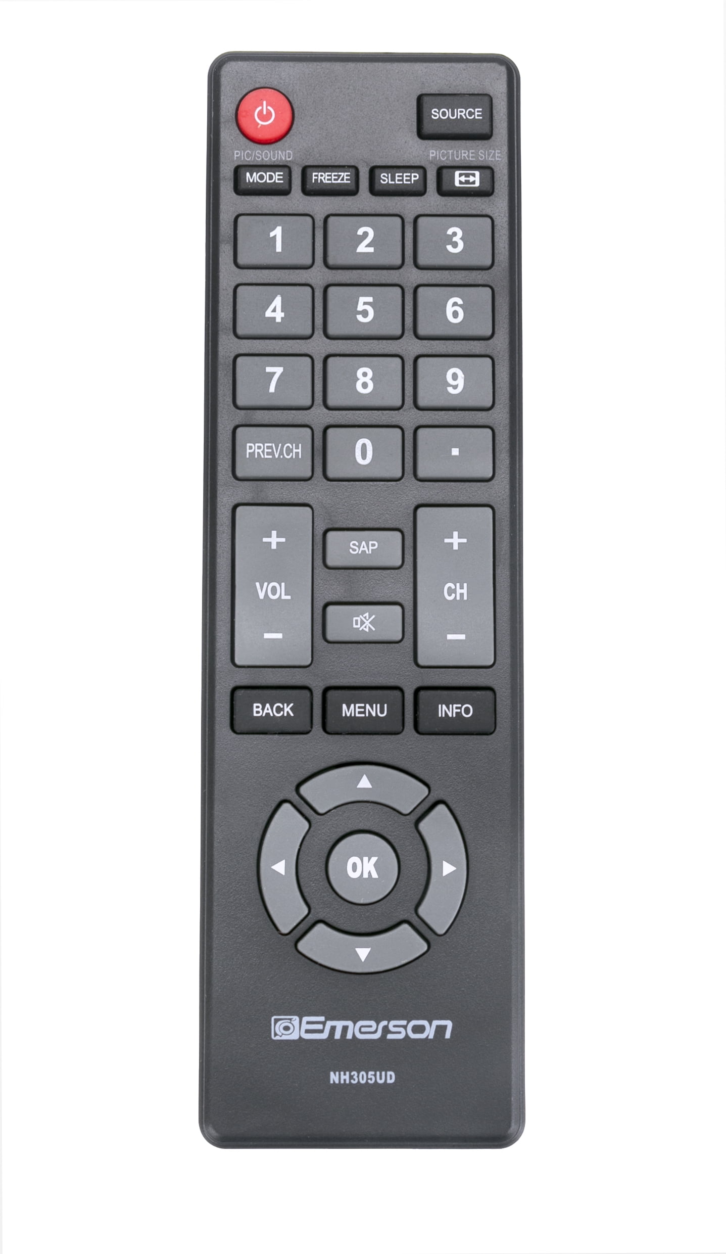 NH305UD New Replacement Remote Control fit for Emerson LCD TV LF402EM6 ...