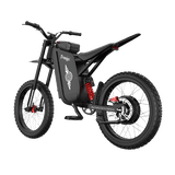 Freego X3 All-Terrain Electric Dirt Bike, 56 MPH/4500W/72V 50Ah, 19 ...