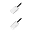 Lzvxtym Long Handle Beach Sand Sifter, 2Pcs Metal Sieve Scoops for ...