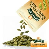 Sammys Roasted & Salted Pumpkin Seeds - Crunchy & Delicious, 8 oz ...