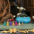 60PCS Bulk Incenses Aromatherapy Natural Small Incense Cones Fragrant ...