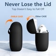 AirPods 3 Case Cover, Soft Silicone Shock-Absorbing Protective Skin ...