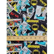 DC Comics Batman Color Pop Comics Cotton Fabric - Walmart.com