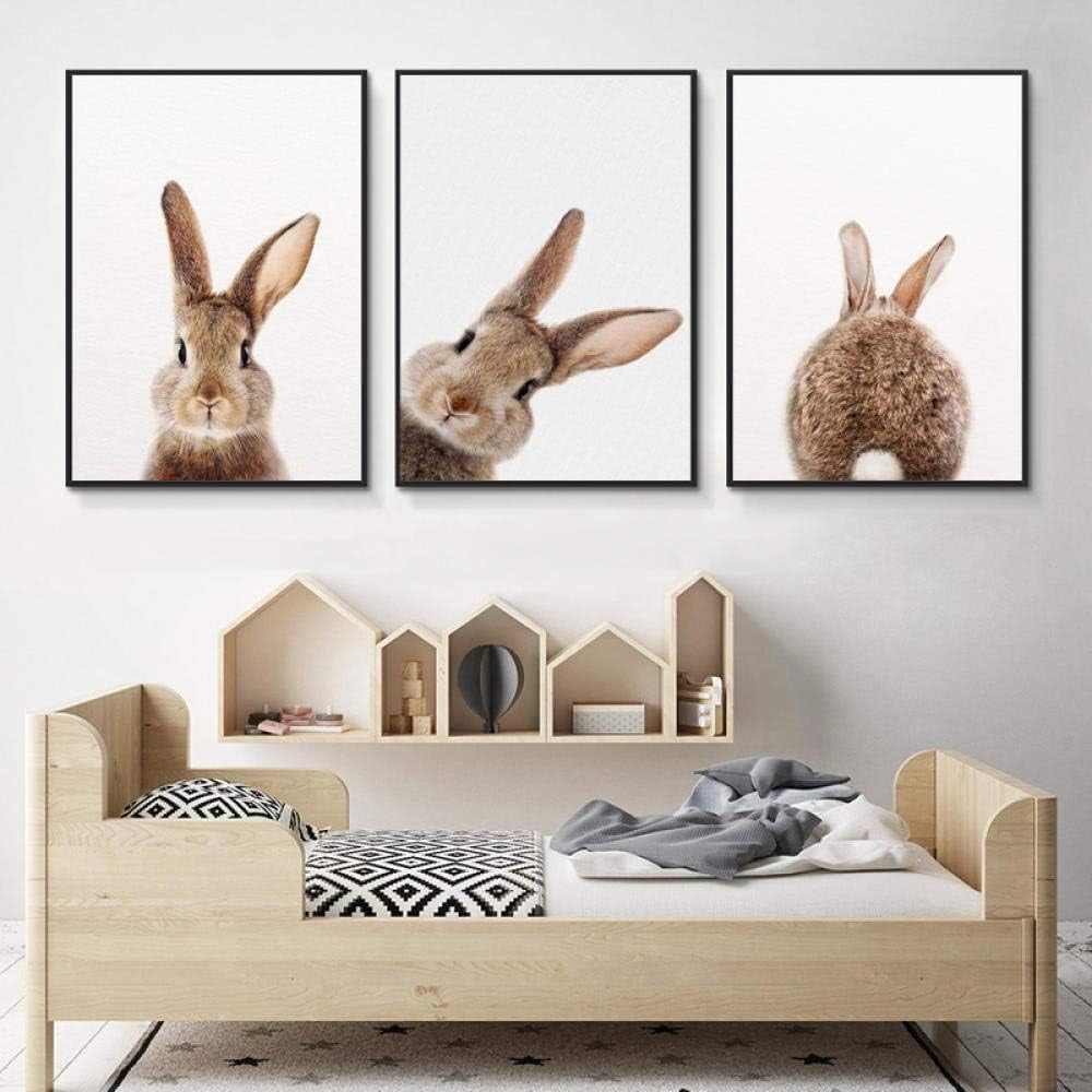 Click here for Hshdldf Kawaii Woodland Animal Rabbit Canvas Poste... prices