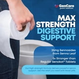 GenCare Maximum Strength Senna Laxative Sennosides 25mg Constipation ...