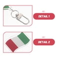 BESTYASH 10Pcs Italian Country Flag Keychain Acrylic Key Ring Pendant ...