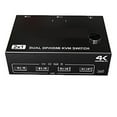 Dual Monitor KVM Switch HMI And DP 2 Port 4K@60Hz HMI DP Extended ...