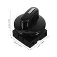 REOFLYUP 2Set 4 Position Heater Switch with Rotary Speed Control Knob ...
