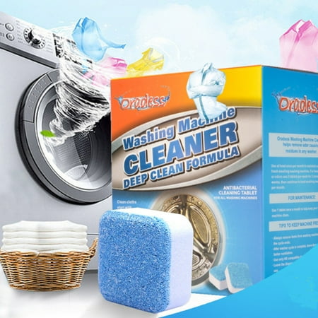 12/20/30Pcs Cleaning Block Tablet Washing Machine Cleaning Block Tablet ...