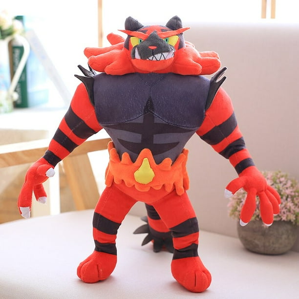 Cute Anime Pokemon Doll Bewear Incineroar Piplup Lucario Plush Toy ...