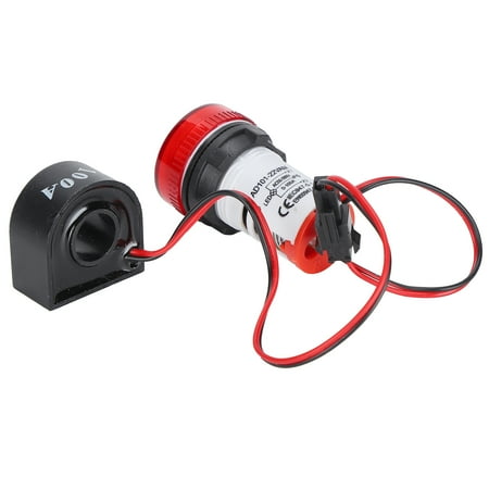 Cergrey Current Meter Signal Light,Current Signal Indicator Universal 2 ...