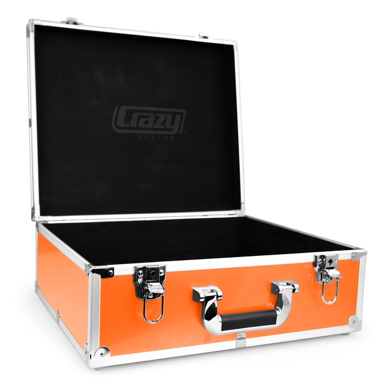 Rollerblade Bag Crazy Skates Roller Skate Case – Aluminum Hard Shell ...