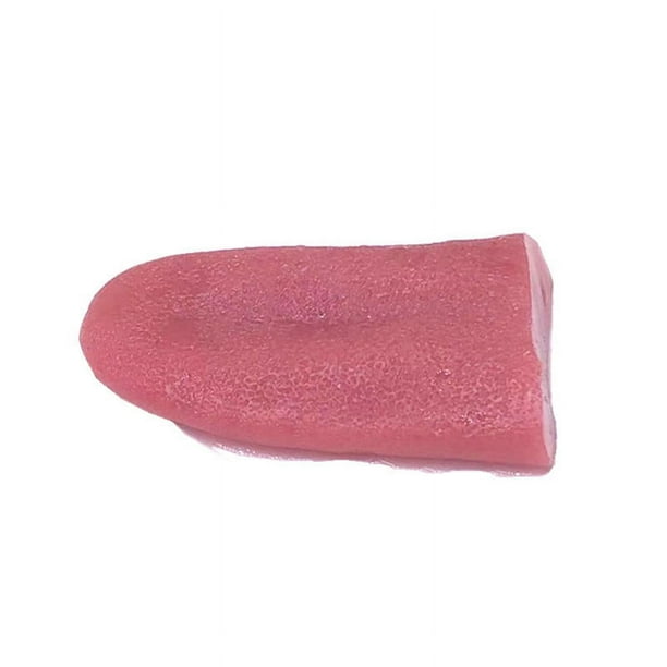 Jinsinto Realistic Fake Tongue Stretchy Fake Tongue Tricks Artificial ...