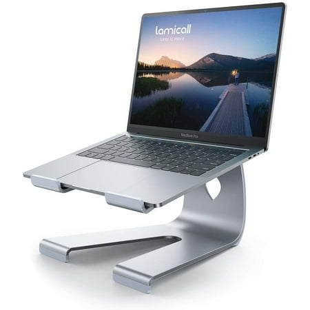 Lamicall Laptop Stand Riser for Desk : Ergonomic Aluminum Computer ...