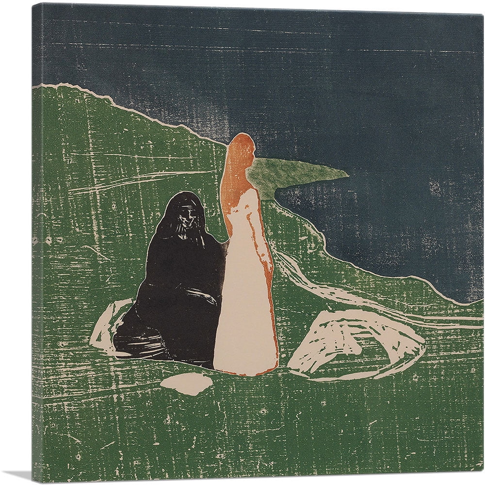 ARTCANVAS Women on the Seashore 1898 Canvas Art Print by Edvard Munch ...