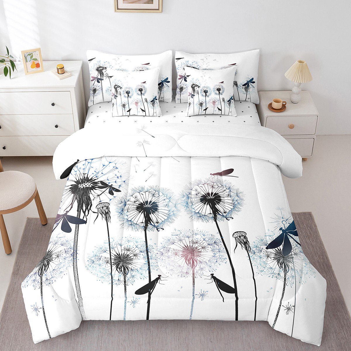 Click here for Erosebridal Dandelion Bedding Full Size  Insect An... prices