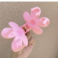 Hair Claws, Flower Hair Clips Barrettes Simple Cute French Design Hair ...