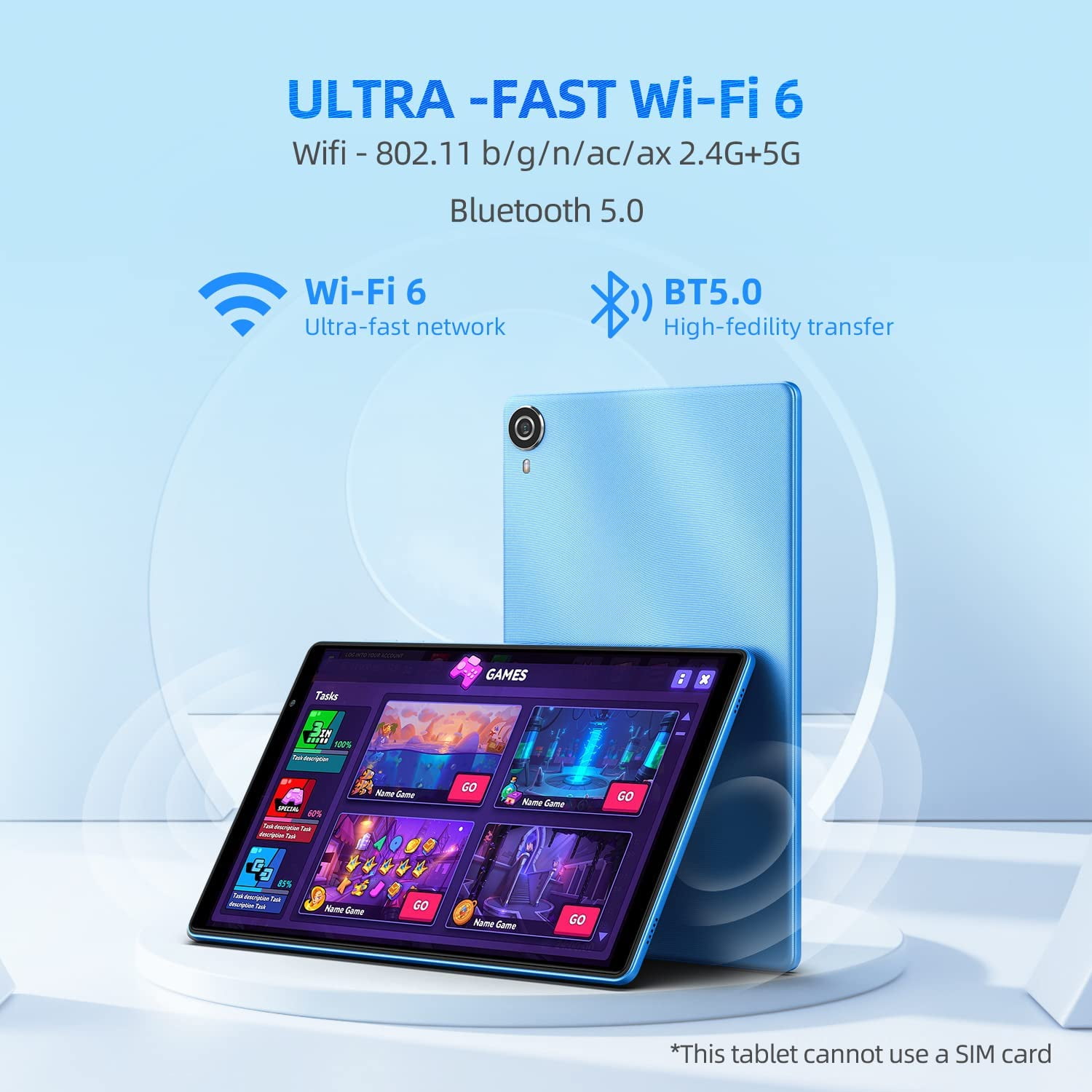 Buy TECLAST Android 12 Tablet P25T Kids tablet 3GB RAM 64GB ROM 1TB ...