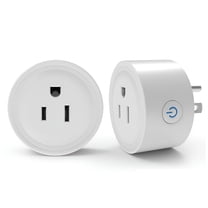 2 Pack,White，Zigbee 3.0 Smart Wall Socket, 118mm Wall Plug, 16A Plug ...