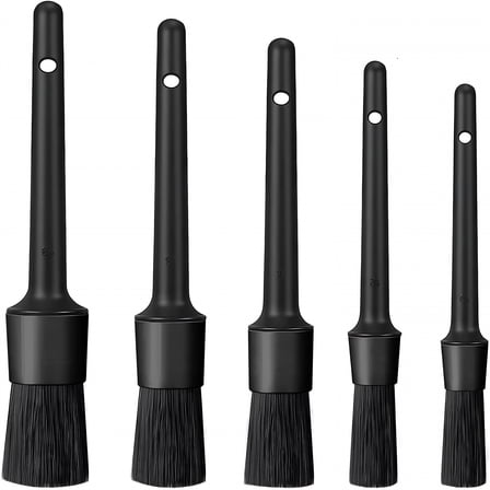 JESOT 6PCS Car Detailing Brushes, Soft Mini Duster for Air Vent, Wheels ...