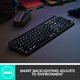 Logitech MX Keys Advanced Wireless Illuminated Keyboard for Mac, Backlit LED Keys, Bluetooth ...