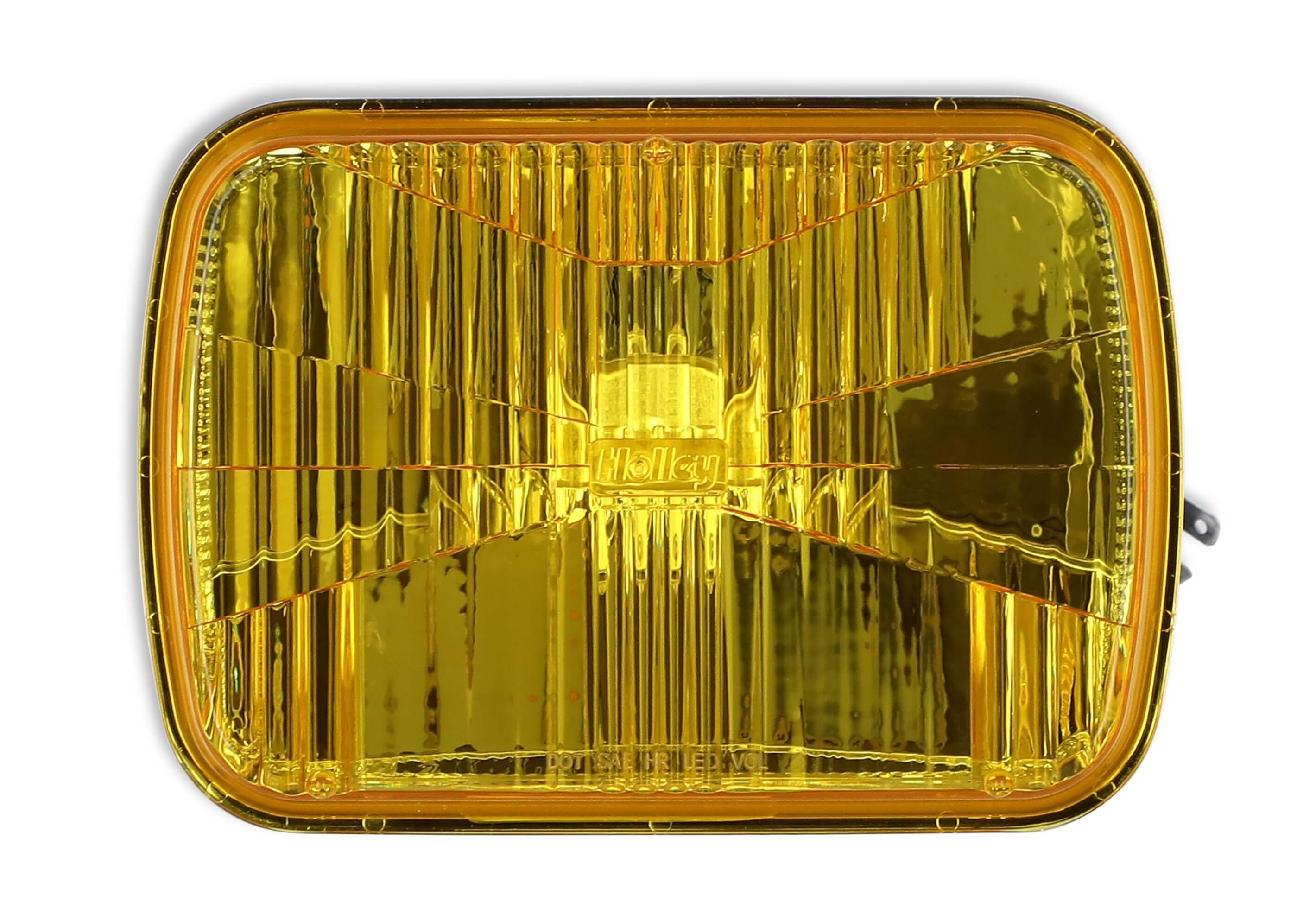 Headlight LED Sealed 5x7 Rectangle Yellow Each - Walmart.com