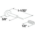 Window Grid Retainer Pin, Clear Plastic - Walmart.com