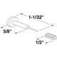 Window Grid Retainer Pin, Clear Plastic - Walmart.com