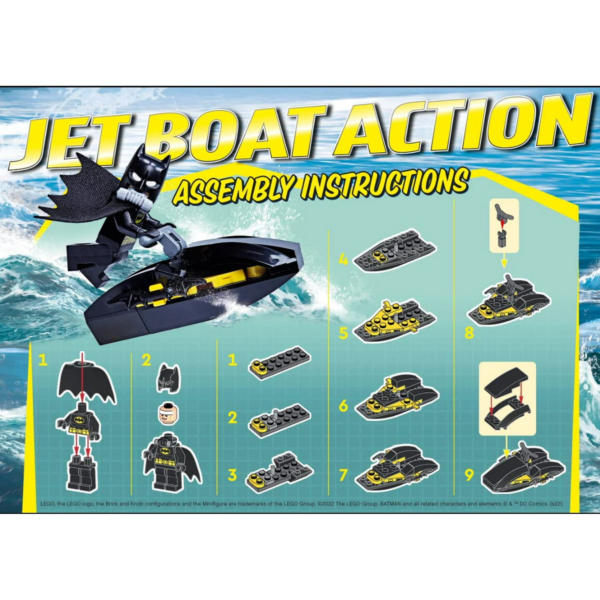 Click here for Lego Dc Superheroes: Batman Minifigure With Jet Sk... prices