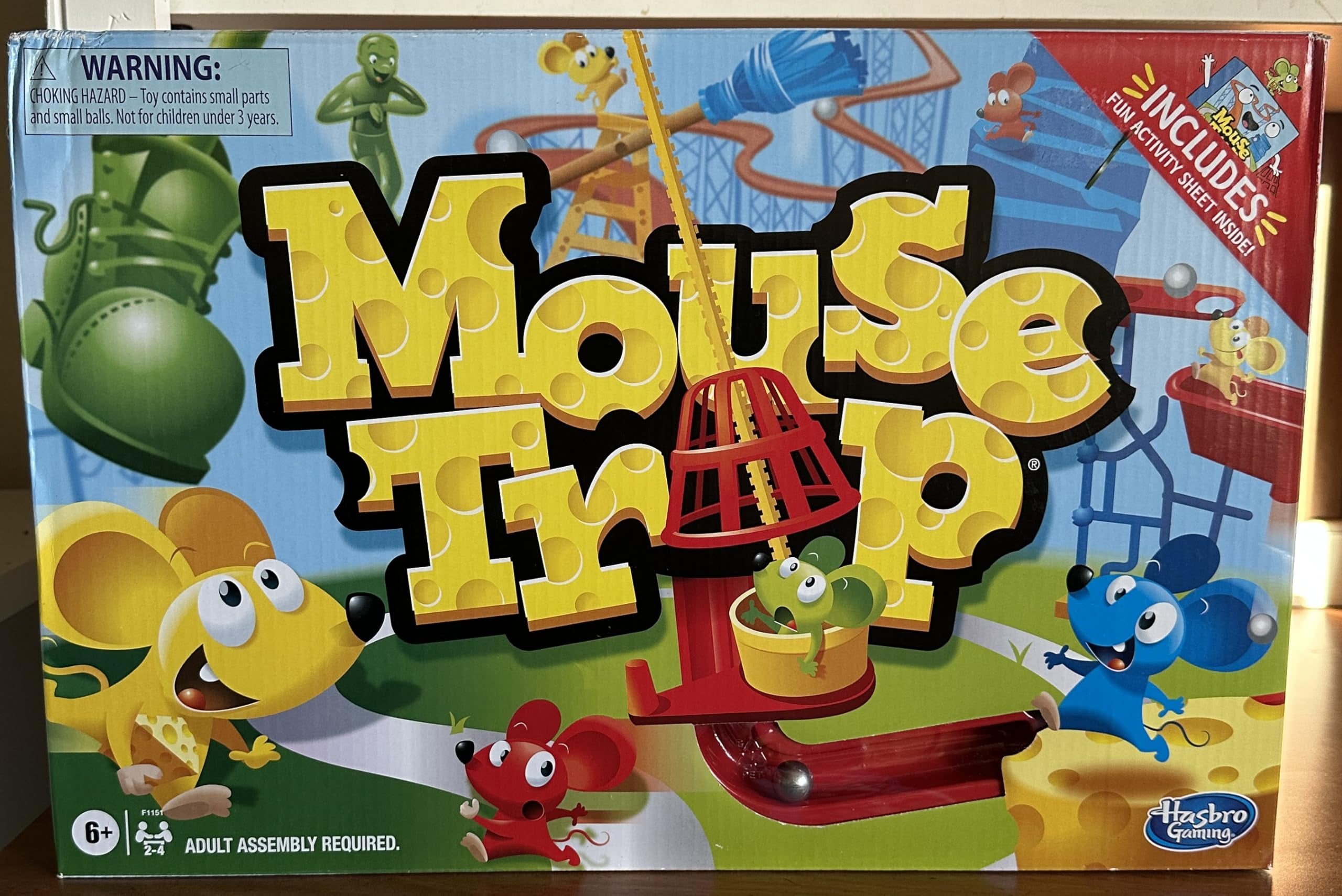 Juego de mesa Hasbro Classic Mousetrap | Bodega Aurrera en línea