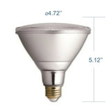 Great Value LED Bulb, 14W/90W Eqv PAR38 Floodlight Bulb,E26 Base, Soft ...