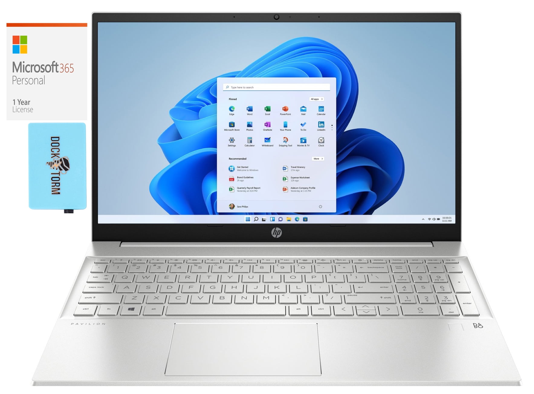 HP Pavilion 15t-eg300 Home/Business Laptop (Intel i7-1355U 10-Core, 15 ...