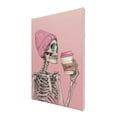8x12 inch Canvas Frameless Painting Skull Drinking Beverages,Tavern ...
