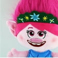 "Big Boy's Magic Hair Elf TROLLS 12"" Plush Bobbi Blanche Poppy Doll ...