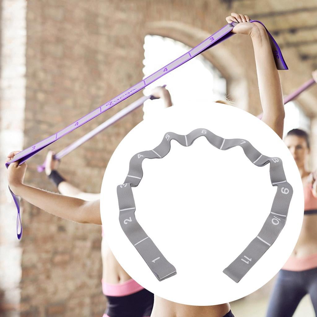 Yoga Strap, with Multi Loops, Elastic for Exercise, Physical , Pilates ...