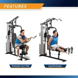 Marcy Home Gym System MWM-988, 150lb Weight Stack Machine ...